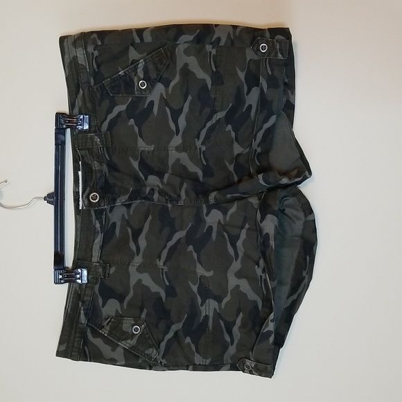 torrid | Shorts | Torrid Green Camouflage Shorts | Poshmark